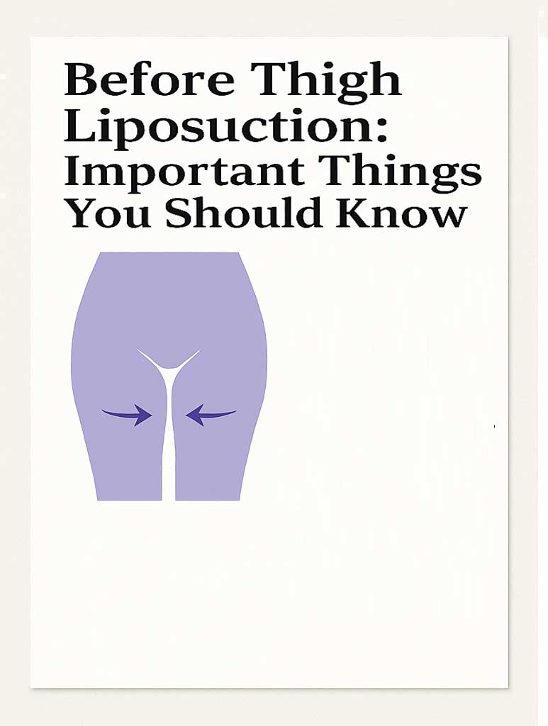 Before Thigh Liposuction Important Things You Should Know